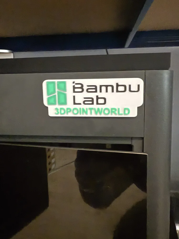 Bambu Lab Nameplate – Personalize with Your Logo - Free 3D Print Model ...
