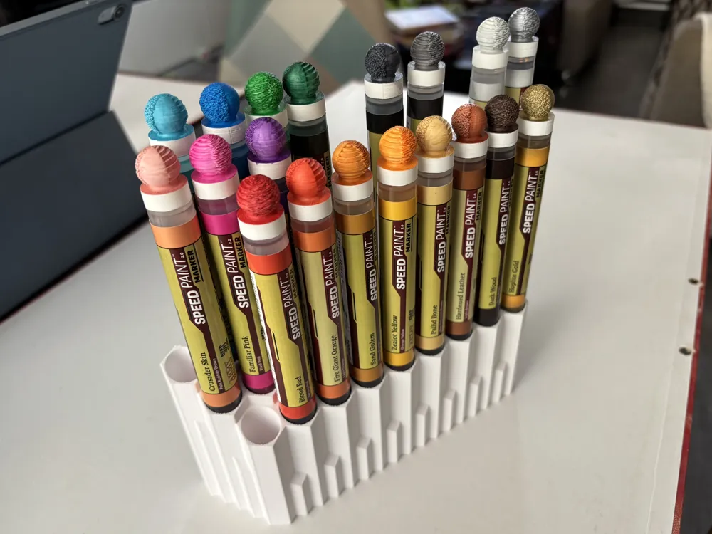Army Painter Speedpaint Markers Support - Free 3D Print Model - MakerWorld
