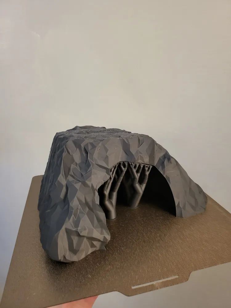 Reptile hide / cave - Free 3D Print Model - MakerWorld