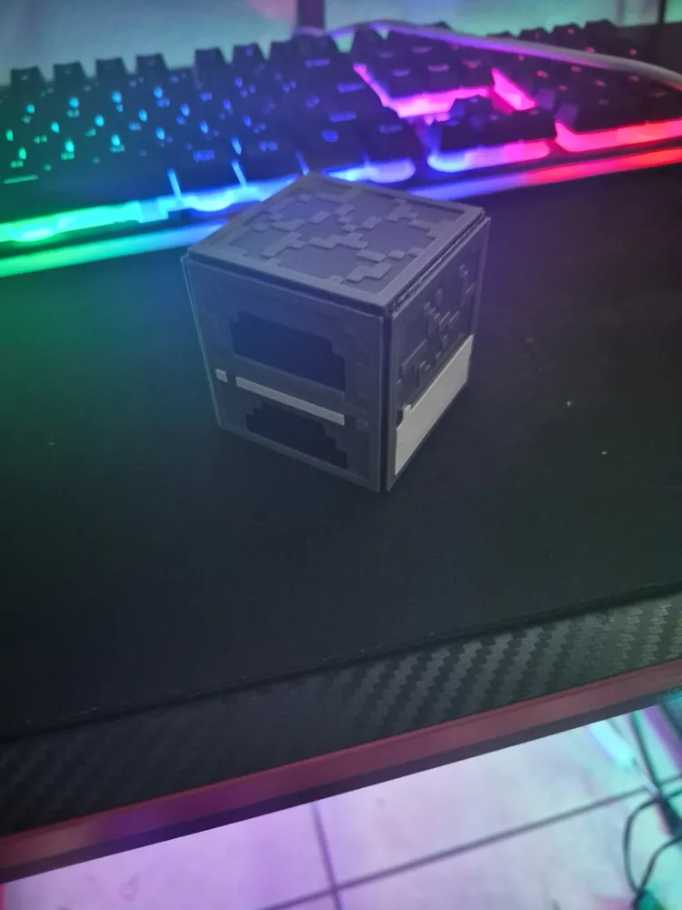 Minecraft Furnace Block - Free 3D Print Model - MakerWorld