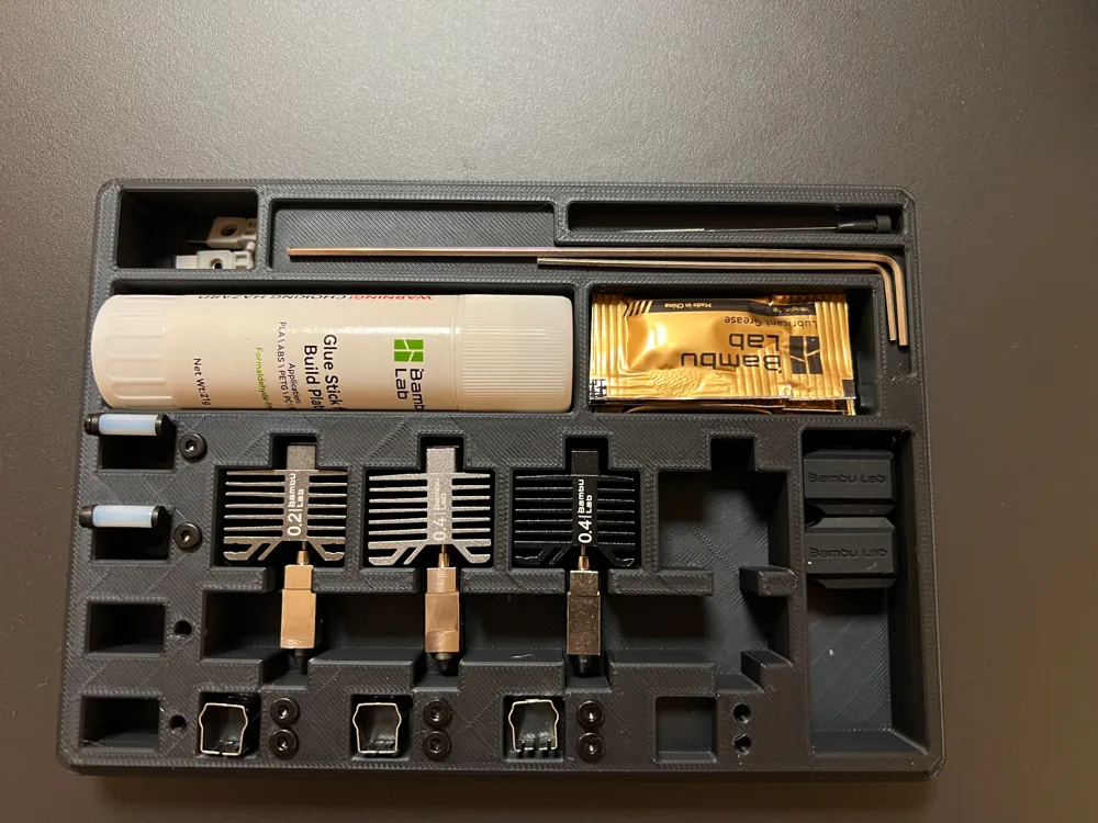 Bambu Lab - Tools and Accessories Box by Jan 3D - MakerWorld