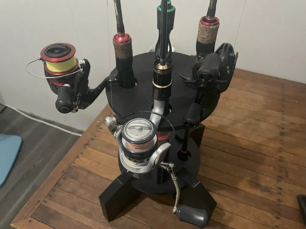 Fishing Rod Stand Holder by e2han MakerWorld: Download Free 3D Models