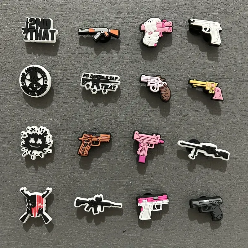 gun croc charm by ThemeParkBoy - MakerWorld