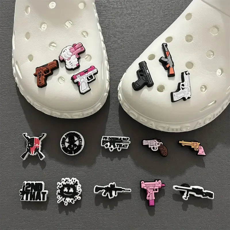 gun croc charm by ThemeParkBoy - MakerWorld