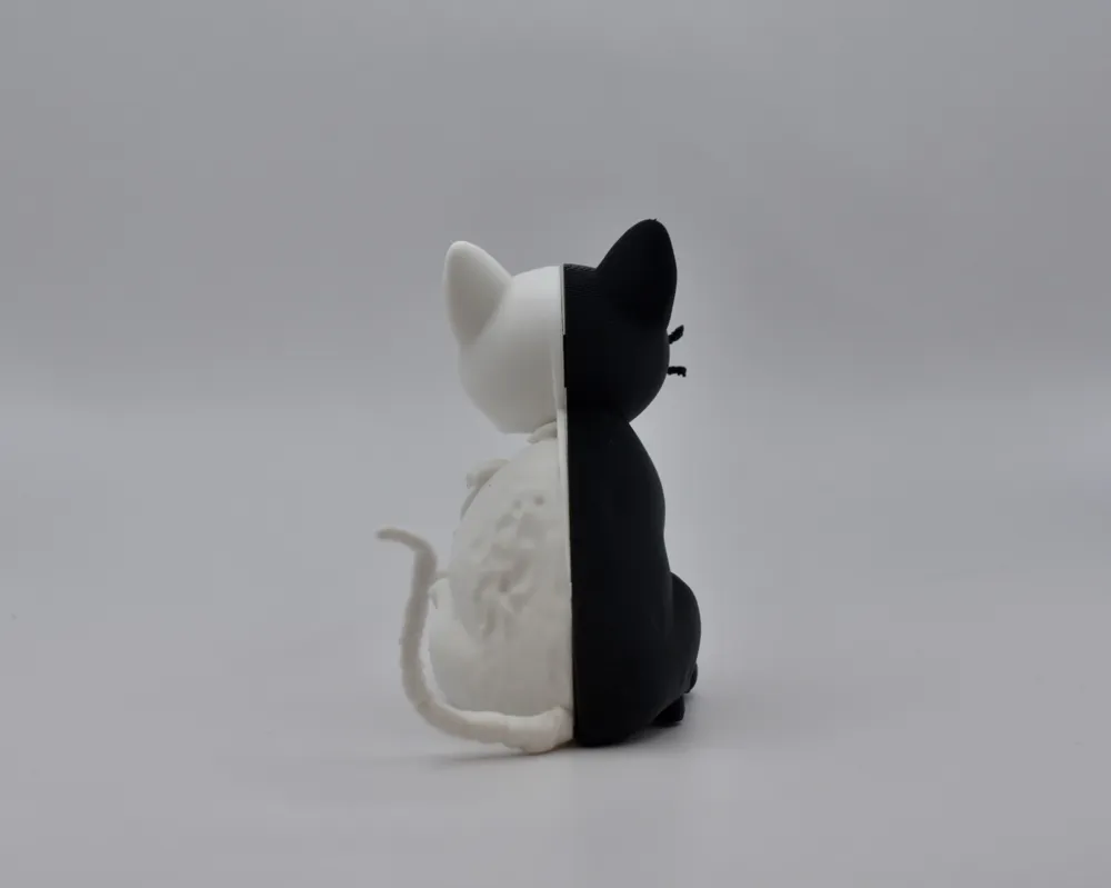 Meow & Mortem - Schrödinger's Cat by tux3105 MakerWorld: Download Free ...