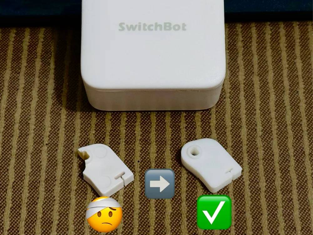 Replacement Arm for SwitchBot Bot by moyashipan - MakerWorld