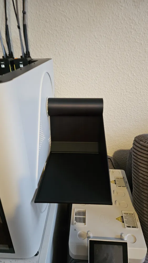Snapmaker U1 Filament Dryer Holder (Side Mount) - Free 3D Print Model ...