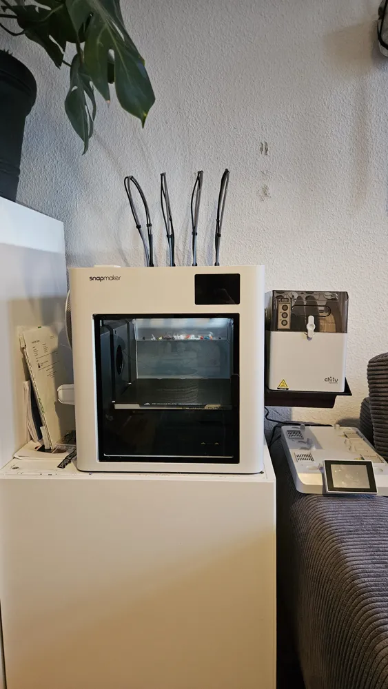 Snapmaker U1 Filament Dryer Holder (Side Mount) - Free 3D Print Model ...