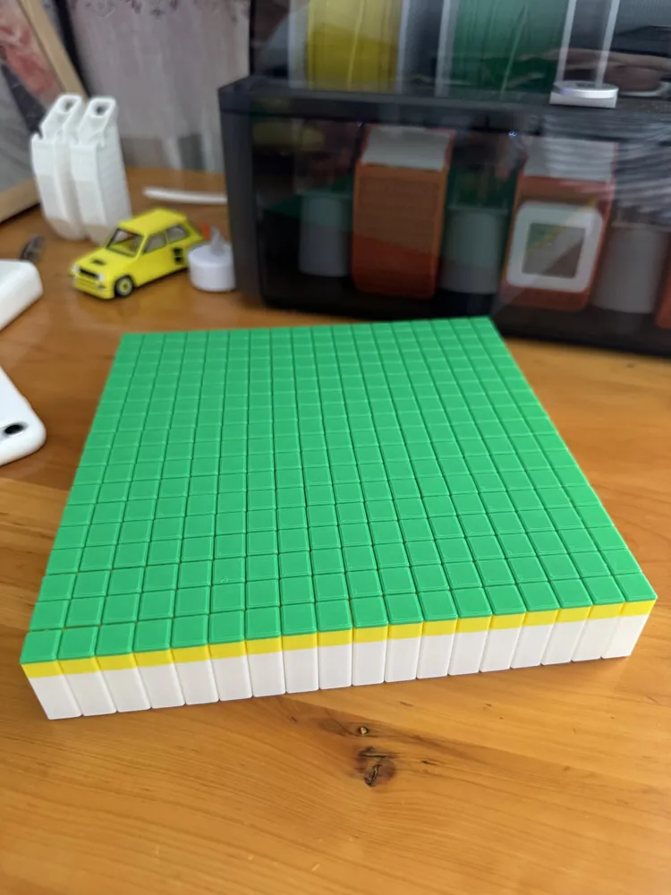 Minecraft Grass Block Fidget - Free 3D Print Model - MakerWorld