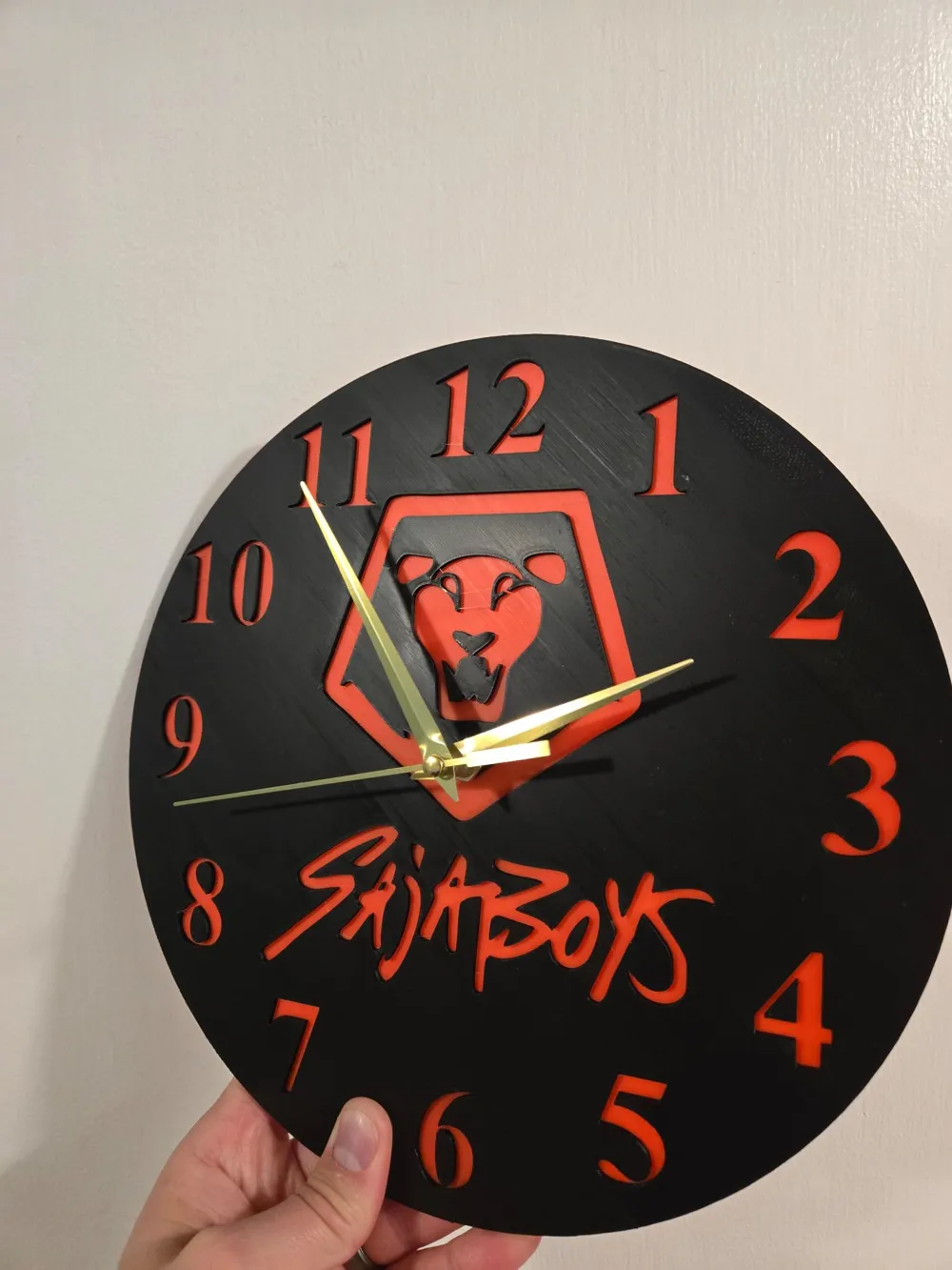 Saja Boys Wall Clock - Free 3D Print Model - MakerWorld