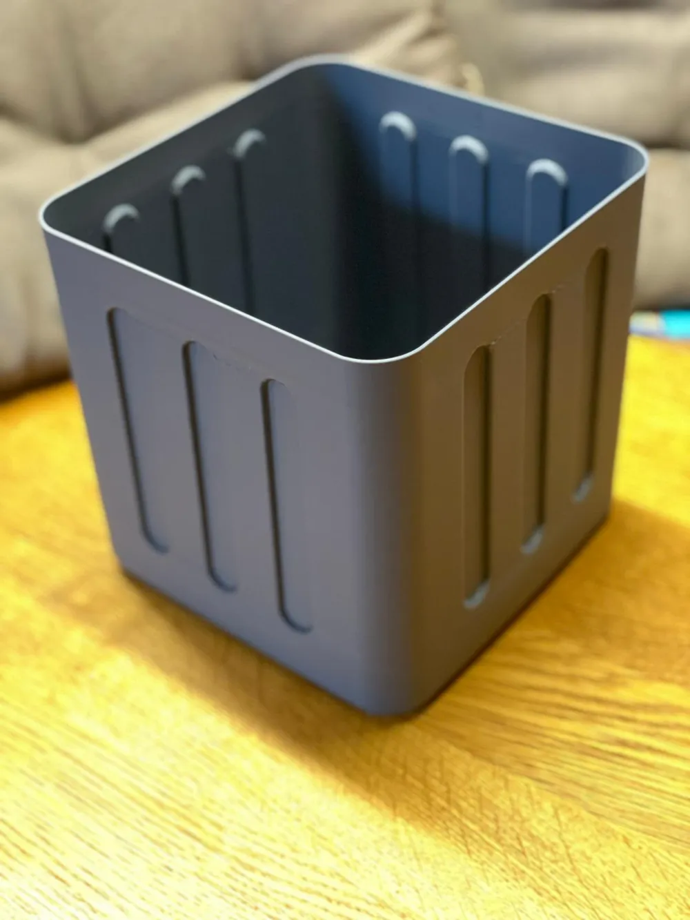 Large desk bin (printable with the A1 Mini) - Free 3D Print Model ...
