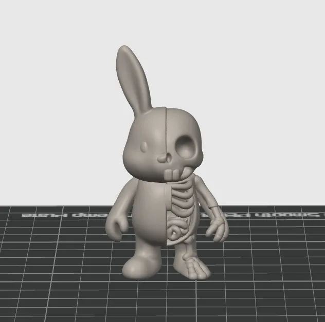 1/2 Dead Rabbit by Deadmoon MakerWorld: Download Free 3D Models