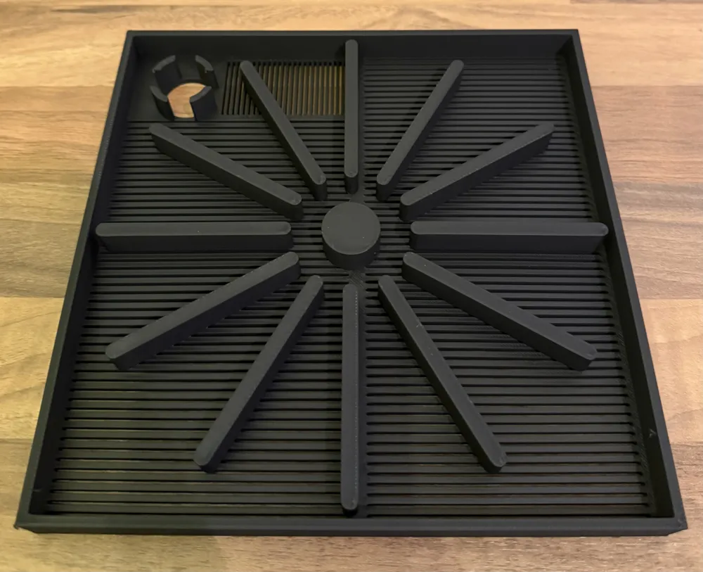 Bodenfilter / Bottom filter for 10 l cube aquarium - Free 3D Print ...