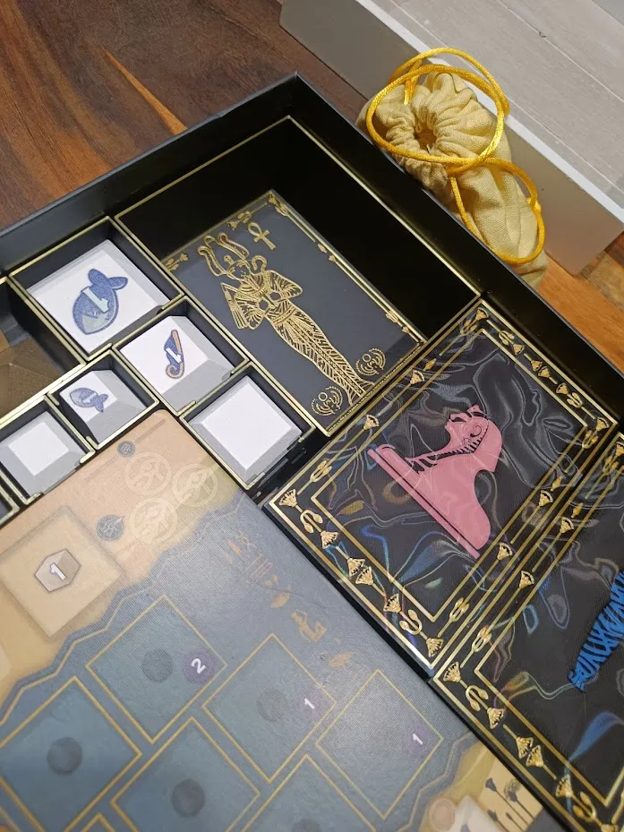 Men-Nefer + Promo Boardgame Insert Ornate Gold - Free 3D Print Model ...