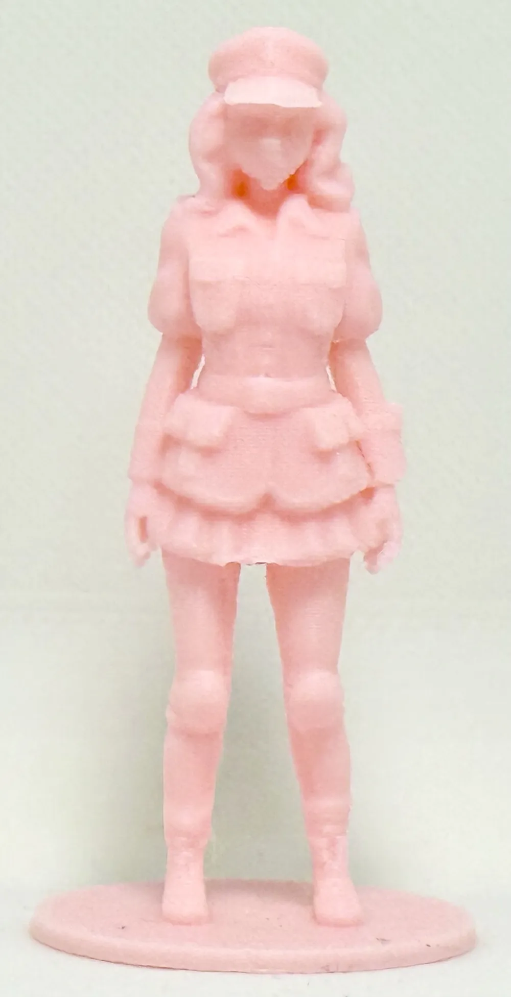 Pink Army Girl 8 - Free 3D Print Model - MakerWorld