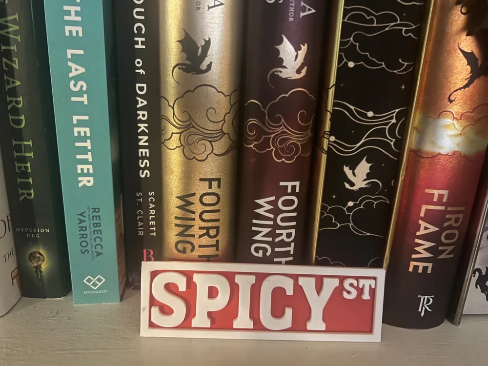 Bookshelf Sign – Spicy St – Street Sign by SharpFamilyCreations ...