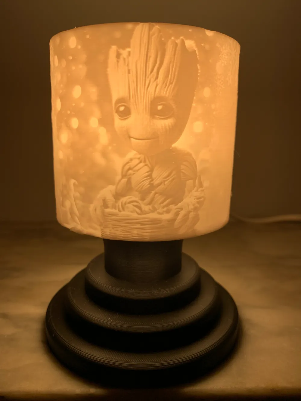 Lito Tea Light Baby Groot by roby85r - MakerWorld