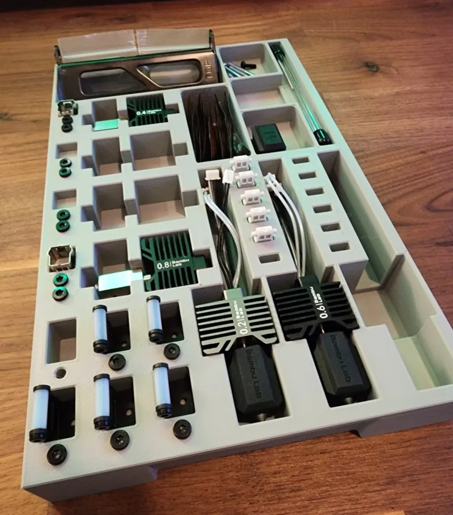 AMS-Stand - Drawer Insert - X1C Accessories Remixed by SirMarek ...