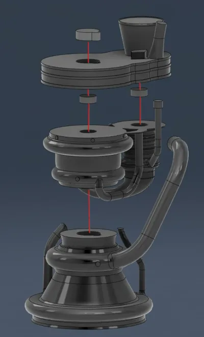 SpaceX Raptor 3 Vacuum Rocket Engine 1/10th scale by CrazyJMakerWorld ...