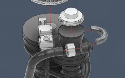 SpaceX Raptor 3 Vacuum Rocket Engine 1/10th scale by CrazyJ - MakerWorld