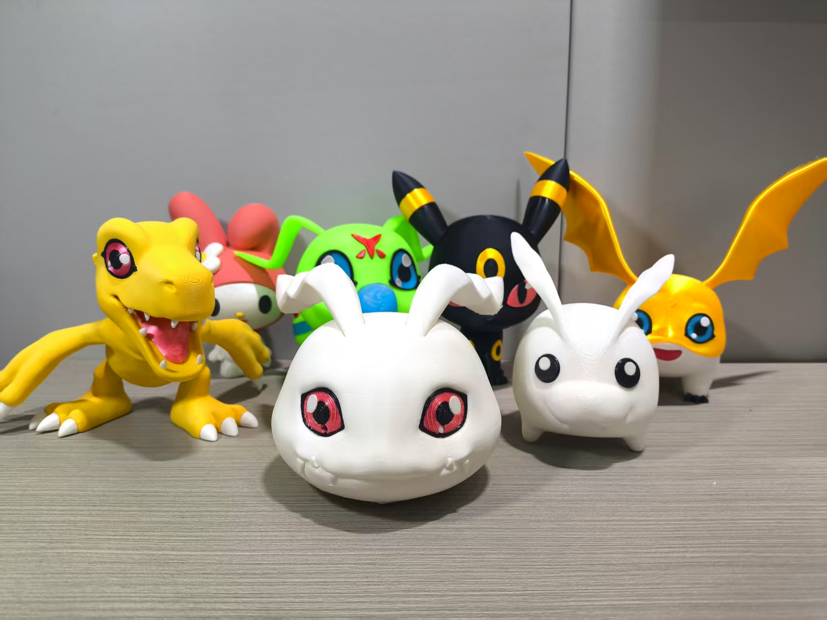 Digimon Agumon Monochrome Print Assembly Version (No AMS multi-color ...