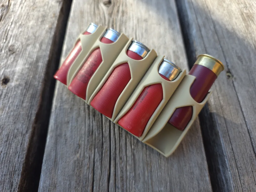 12 Gauge belt carrier - Free 3D Print Model - MakerWorld