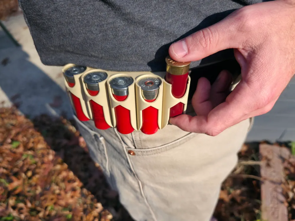 12 Gauge belt carrier - Free 3D Print Model - MakerWorld