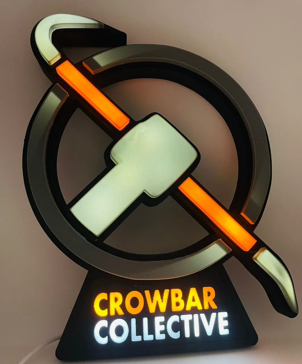 Crowbar Collective lightbox (Black Mesa,Half life) by leafy_priints ...