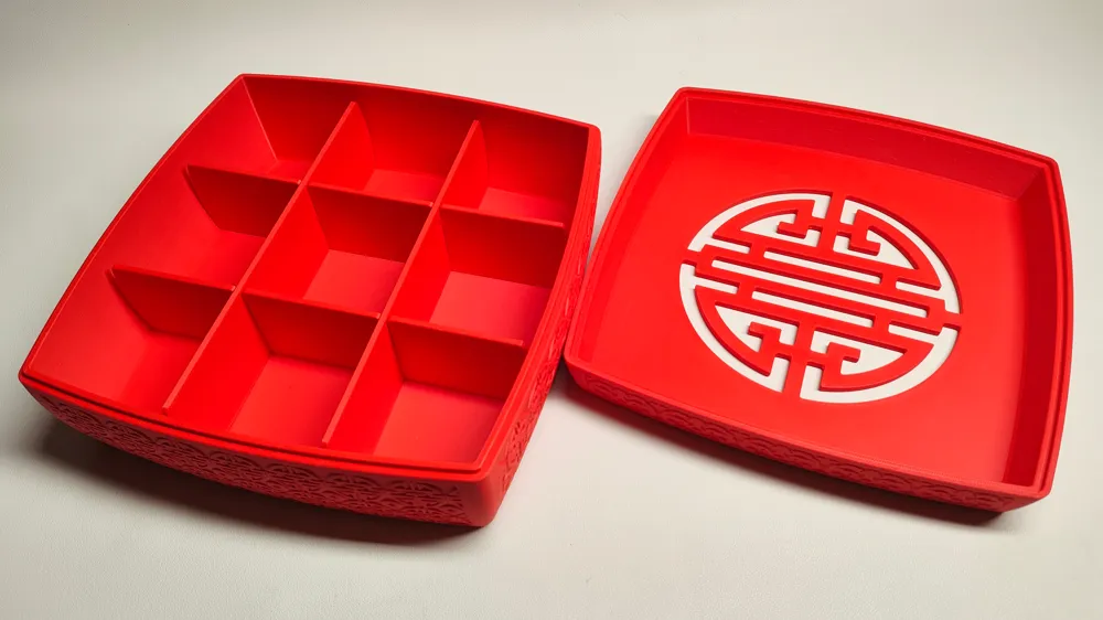 寿字纹有盖盒 来自 SSSR_SH MakerWorld：免费下载 3D 模型