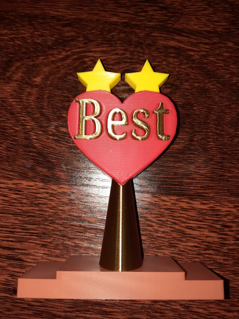Heart Trophy by mike07409 - MakerWorld