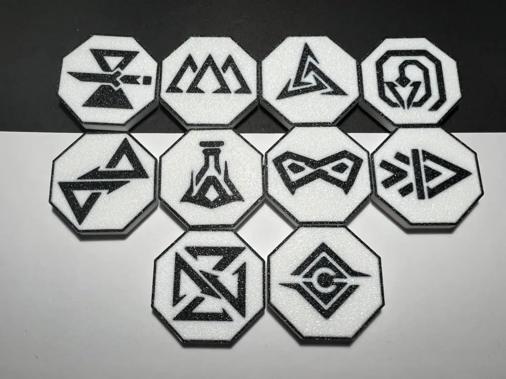 Arknights ALL Operator Branch Logos Remixed by 缪黑 - MakerWorld