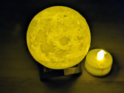 Boy meets girl NASA CGI kit Moon for your love one by G__W__ MakerWorld ...