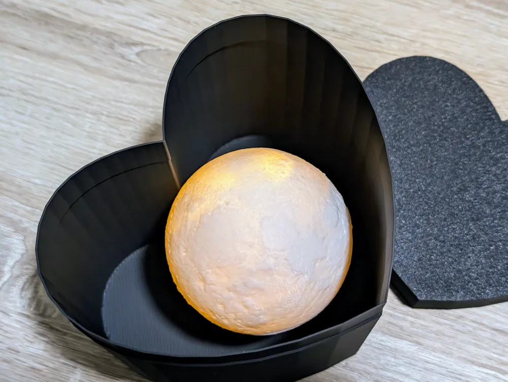 Boy meets girl NASA CGI-kit-Moon for your love one by G__W__ - MakerWorld