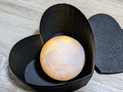 Boy meets girl NASA CGI kit Moon for your love one by G__W__ MakerWorld ...