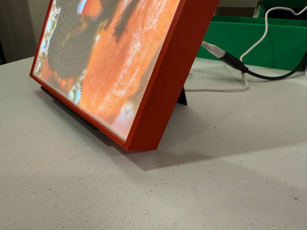 Light Box Stand for Bambu MakerLab Lithophane by Michael C. - MakerWorld