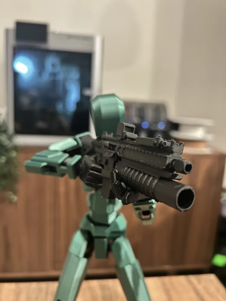 Dummy 13现代卡宾枪-榴弹发射器 二次创作 - 来自 Humble Studio MakerWorld：免费下载 3D 模型