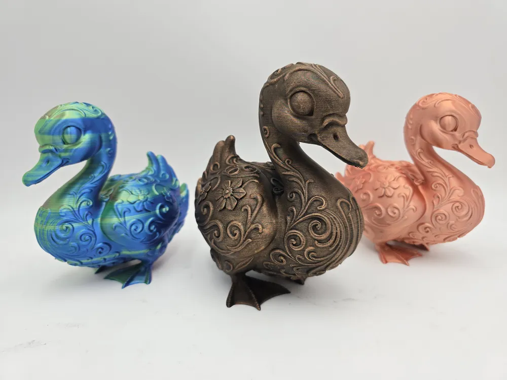 Ornamental Swan by Messy_Panda MakerWorld: Download Free 3D Models