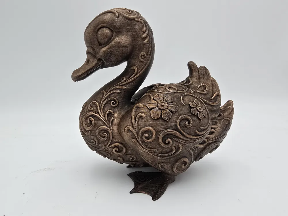 Ornamental Swan by Messy_Panda MakerWorld: Download Free 3D Models