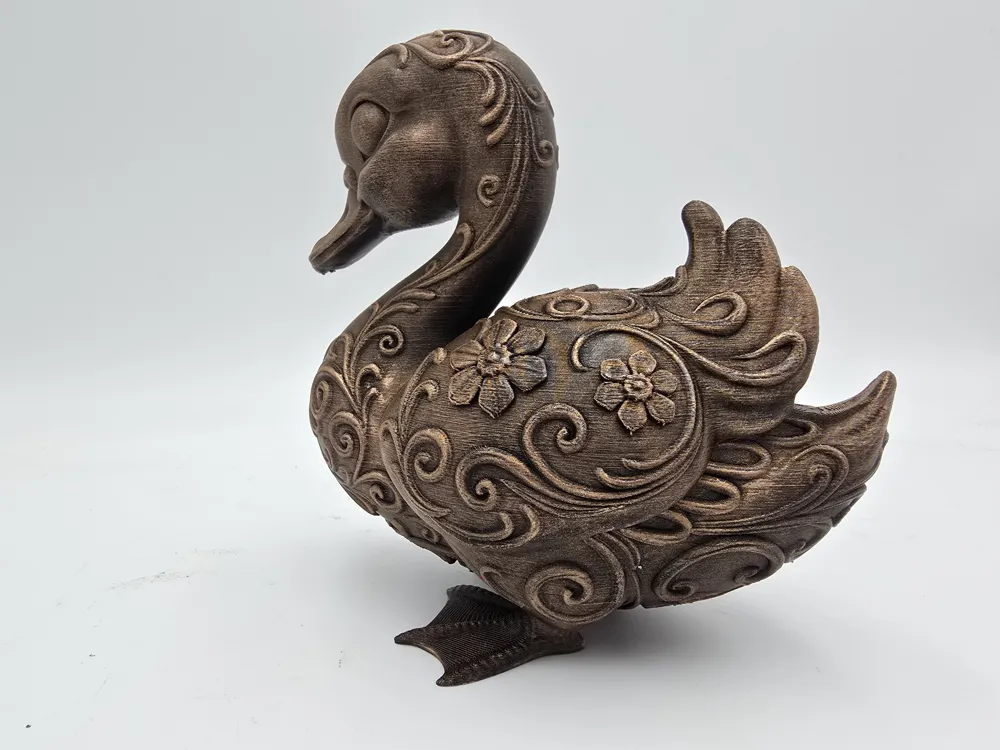 Ornamental Swan by Messy_Panda MakerWorld: Download Free 3D Models