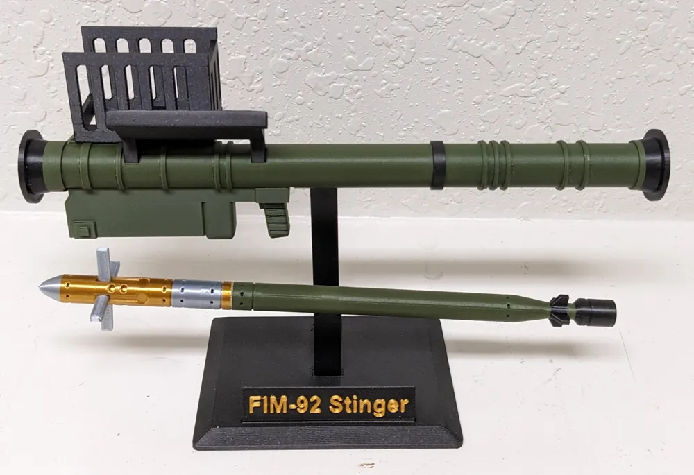 Legendary Stinger Missile Launcher | Easy Snap Fit - Free 3D Print ...