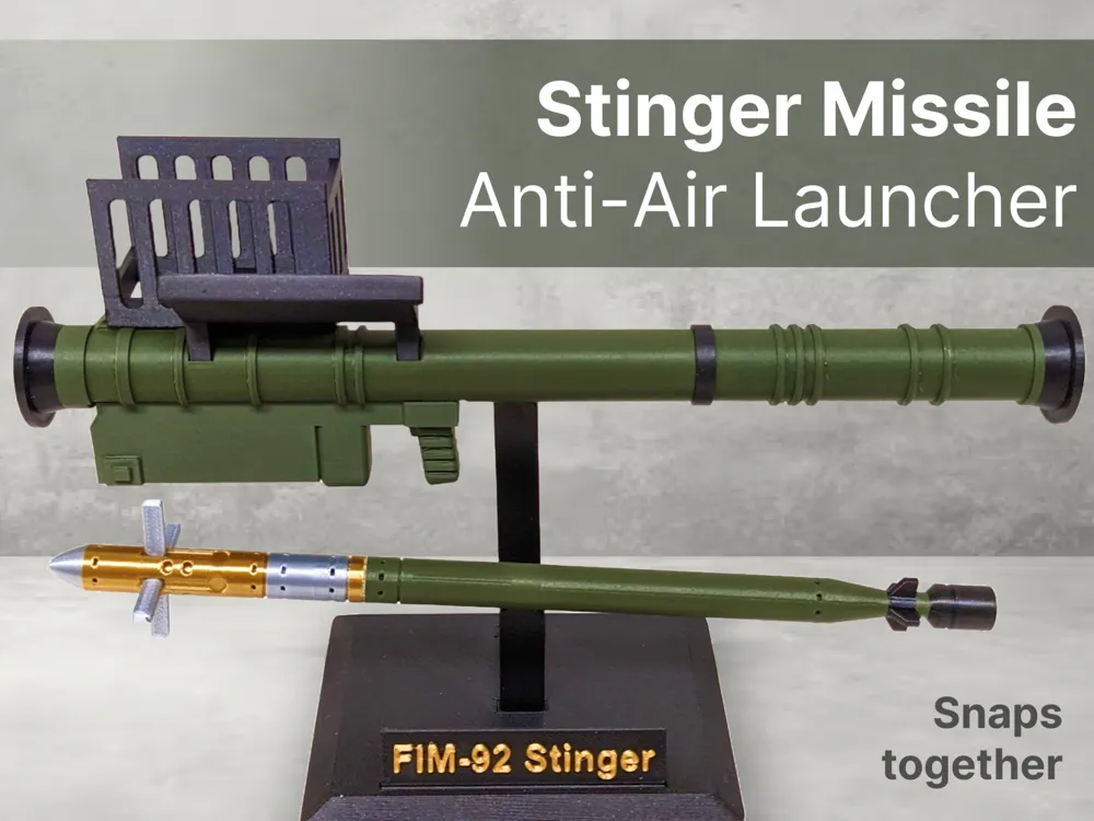 Legendary Stinger Missile Launcher | Easy Snap Fit by Rexi Labs ...