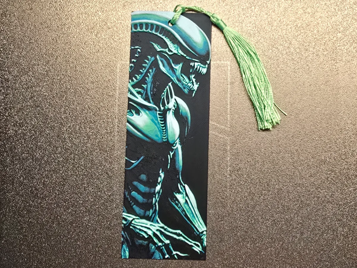 Alien Bookmark - Xenomorph - Free 3D Print Model - MakerWorld