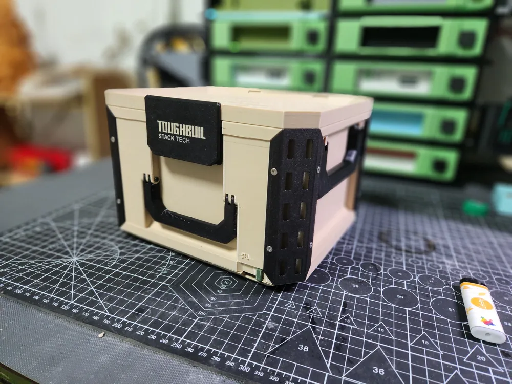 Modular Stackable Toolbox (toughbuilt) - Free 3D Print Model - MakerWorld