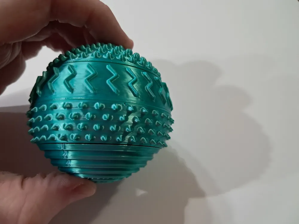 Spinning Sensory Sphere - Free 3D Print Model - MakerWorld