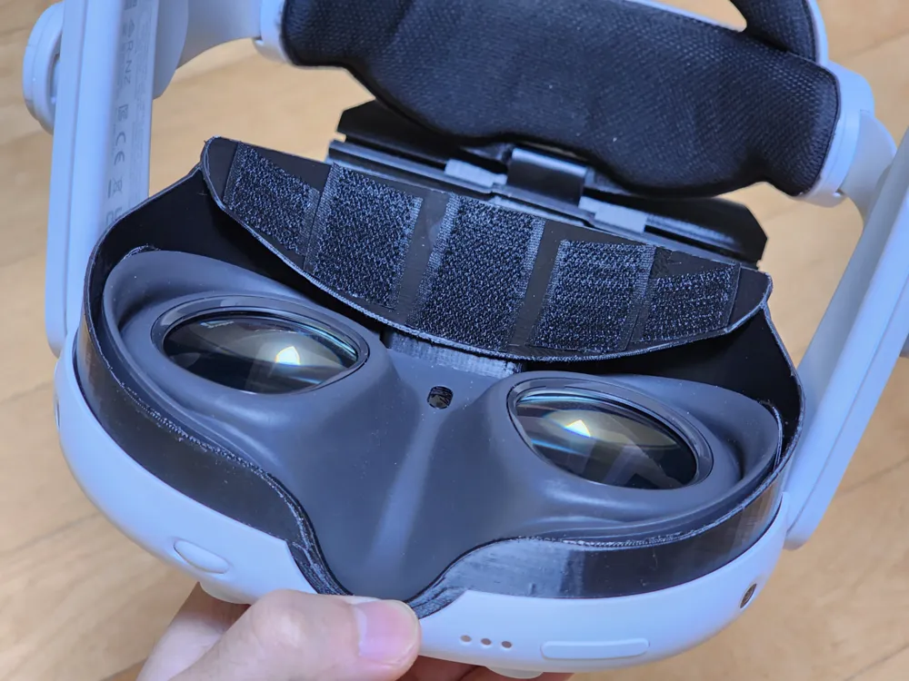 Meta quest 3 face cover V2.3 Quest Pro style Remixed by J. S. - MakerWorld