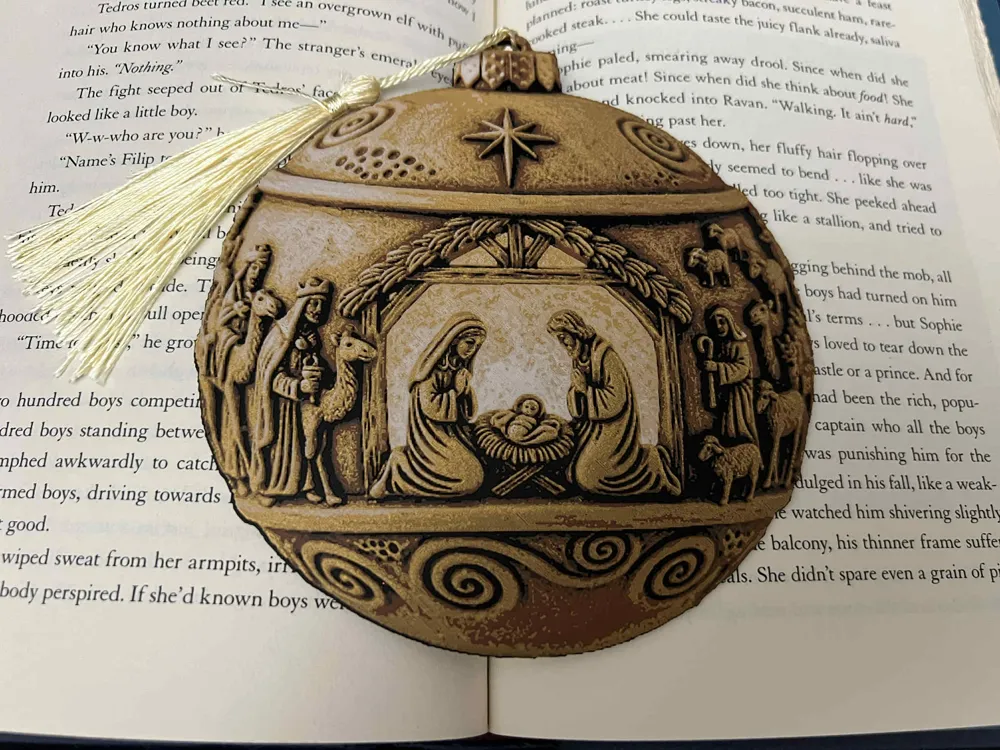 Nativity Scene Bauble by 3djd MakerWorld: Download Free 3D Models