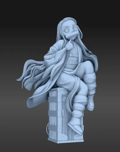 Nezuko Kamado - Free 3D Print Model - MakerWorld