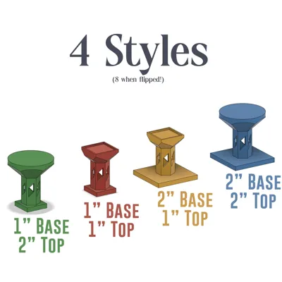 DnD Tabletop Game Towers Combat Flying Warhammer Platform Riser ...