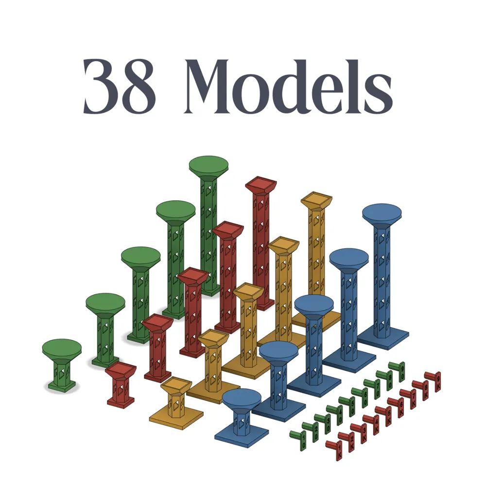 DnD Tabletop Game Towers Combat Flying Warhammer Platform Riser ...