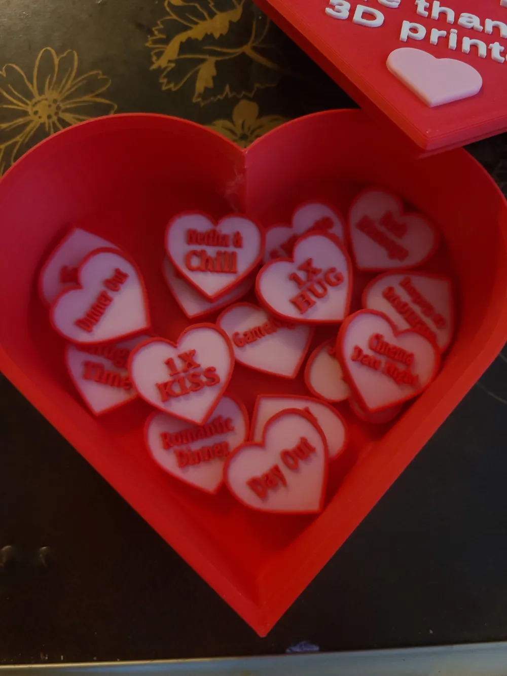 Valentines Love Tokens by Techne Maker - MakerWorld